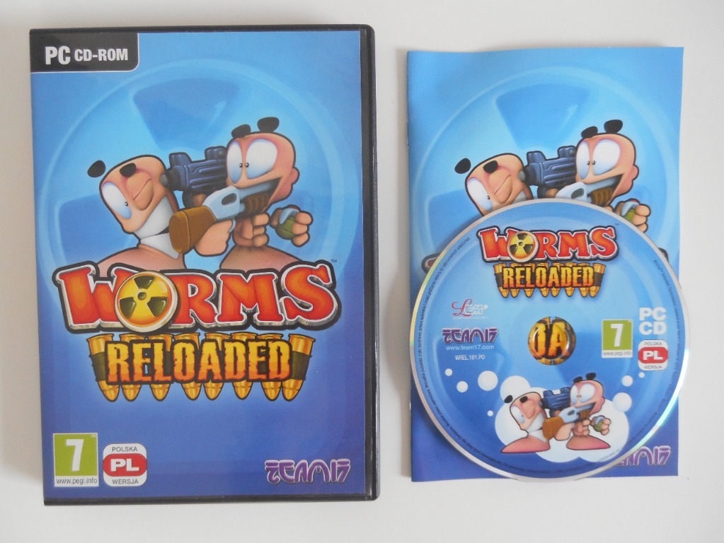 WORMS RELOADED PL PC CD-ROM GRA KOMPUTEROWA | Warszawa | Ogłoszenie na ...