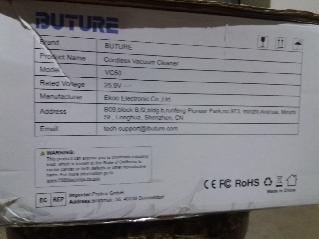 Odkurzacz Bezprzewodowy BUTURE VC 50 | Leszna Górna | Ogłoszenie na ...