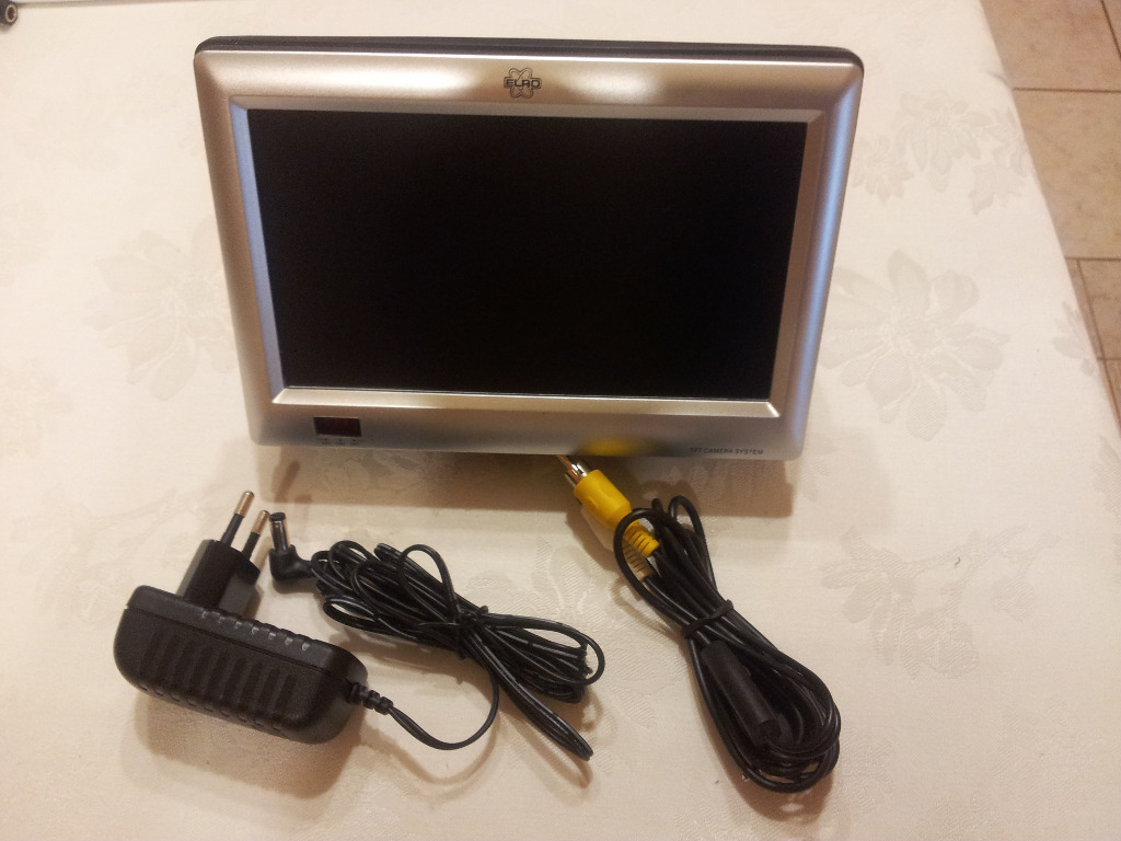 Monitor kolor LCD + KAMERA, Zestaw ELRO CS97S | Wisła | Kup teraz na ...