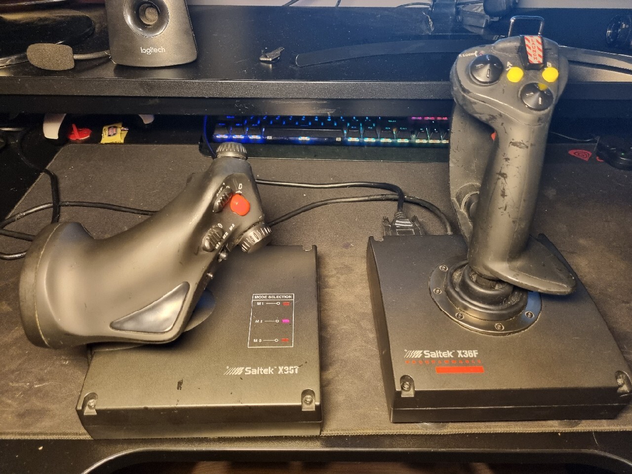 Saitek X36 Joystick HOTAS. USB | Poznań | Kup teraz na Allegro Lokalnie