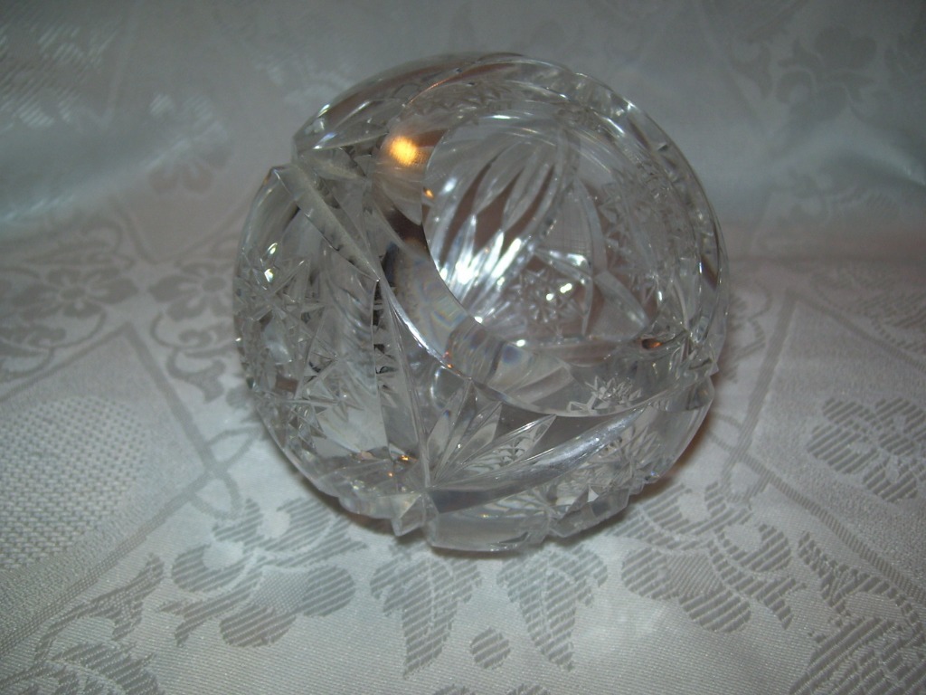 BOMBONIERKA KRYSZTAŁOWA KULA Z PRLu | Wrocław | Kup teraz na Allegro ...