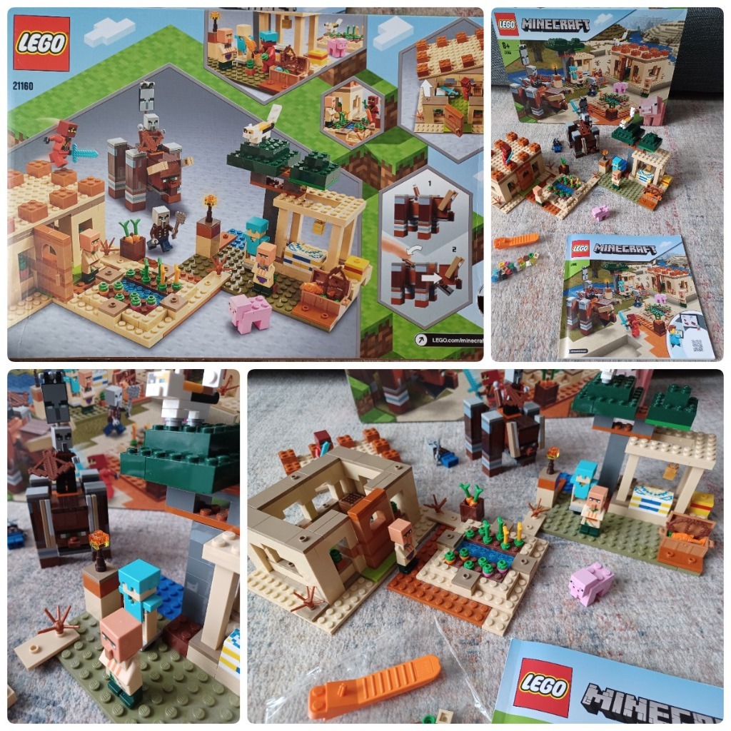 LEGO Minecraft 21160 Najazd złosadników | DĄBROWA GÓRNICZA | Kup teraz ...