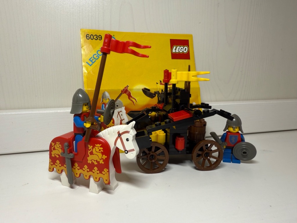 LEGO castle 6039 Twin Arm Launcher | ŁÓDŹ | Kup teraz na Allegro Lokalnie