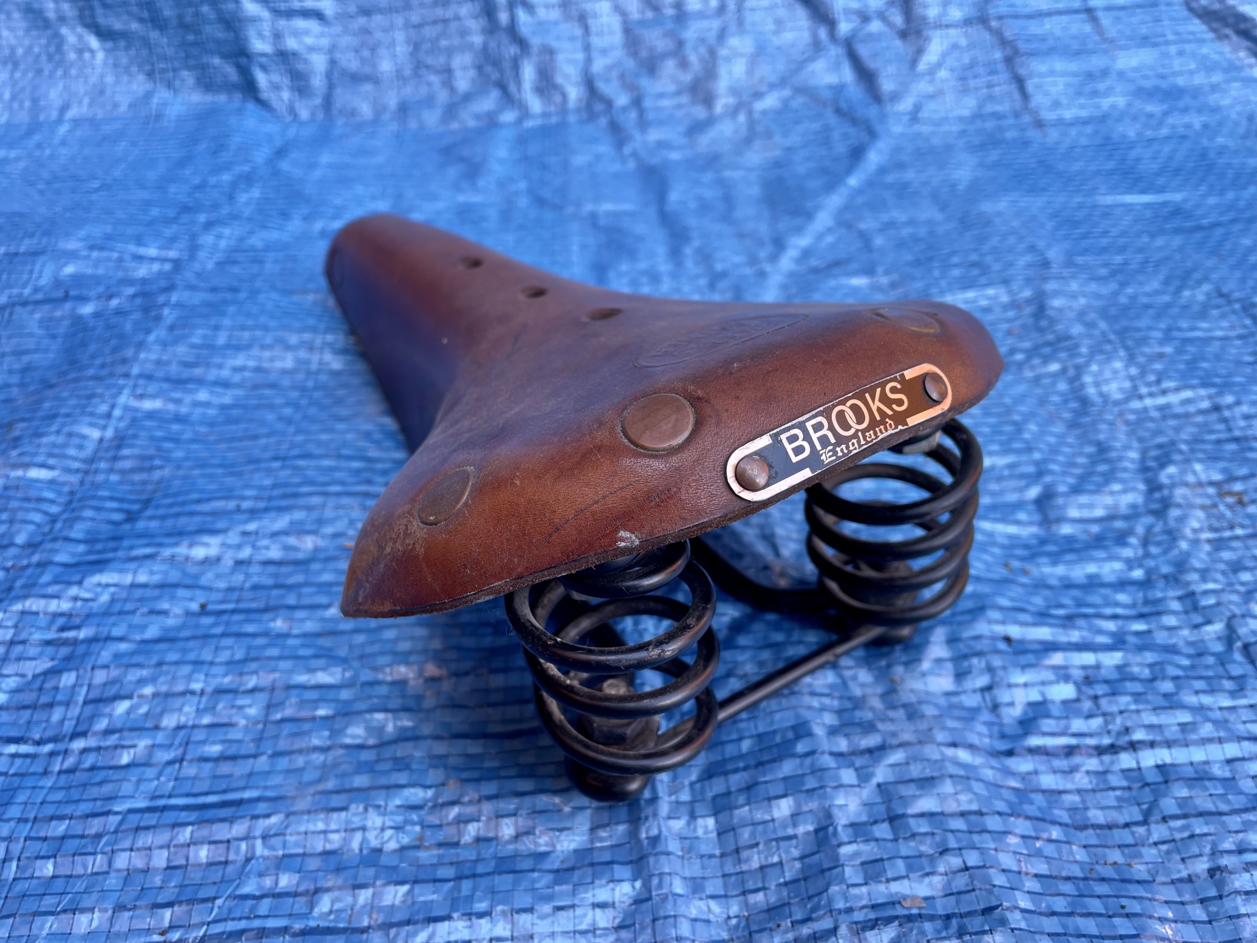 Stare Siodełko rowerowe BROOKS Conquest | Pelplin | Kup teraz na ...