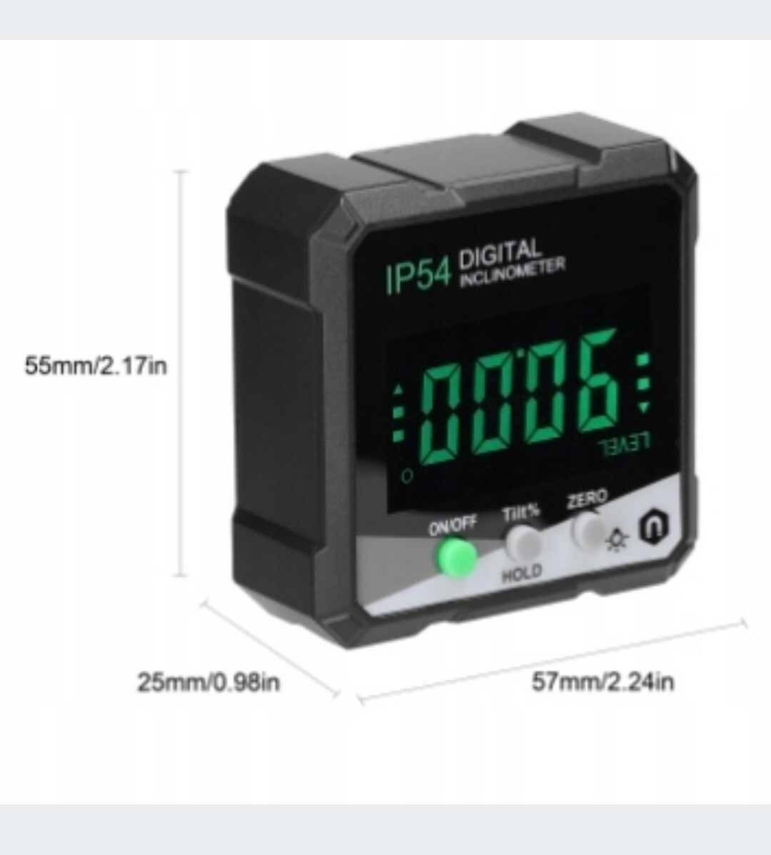 KĄTOMIERZ CYFROWY INKLINOMETR POZIOMICA | Bolków | Kup teraz na Allegro ...