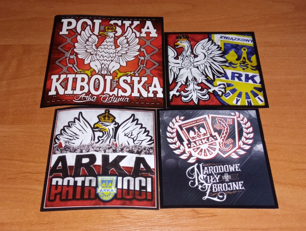 Vlepki wlepki Arka Gdynia patriotyczne | Kraków | Kup teraz na Allegro ...