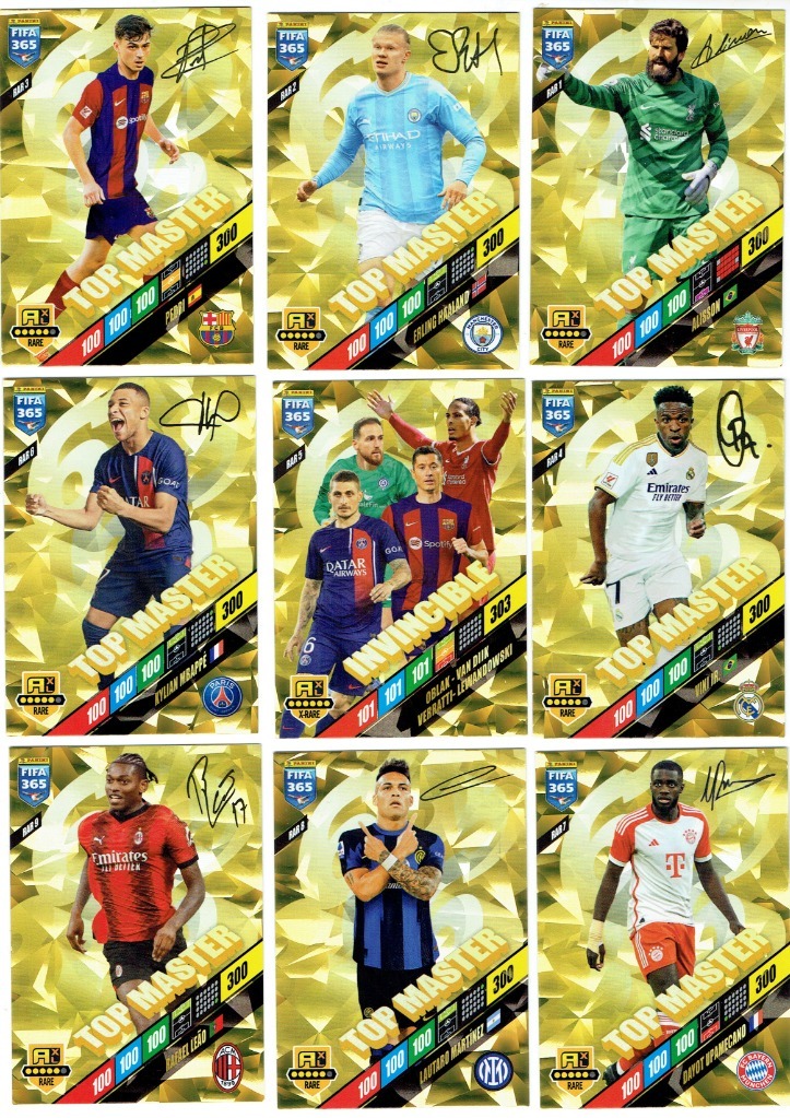 KOMPLET 9 KART MASTER INVINCIBLE FIFA 2024 MBAPPE | PUDLISZKI | Kup ... KOMPLET 9 KART MASTER INVINCIBLE FIFA 2024 MBAPPE | PUDLISZKI | Kup ...