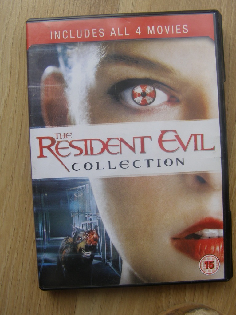 Resident Evil 1-4 [4DVD] | Bogatynia | Ogłoszenie na Allegro Lokalnie