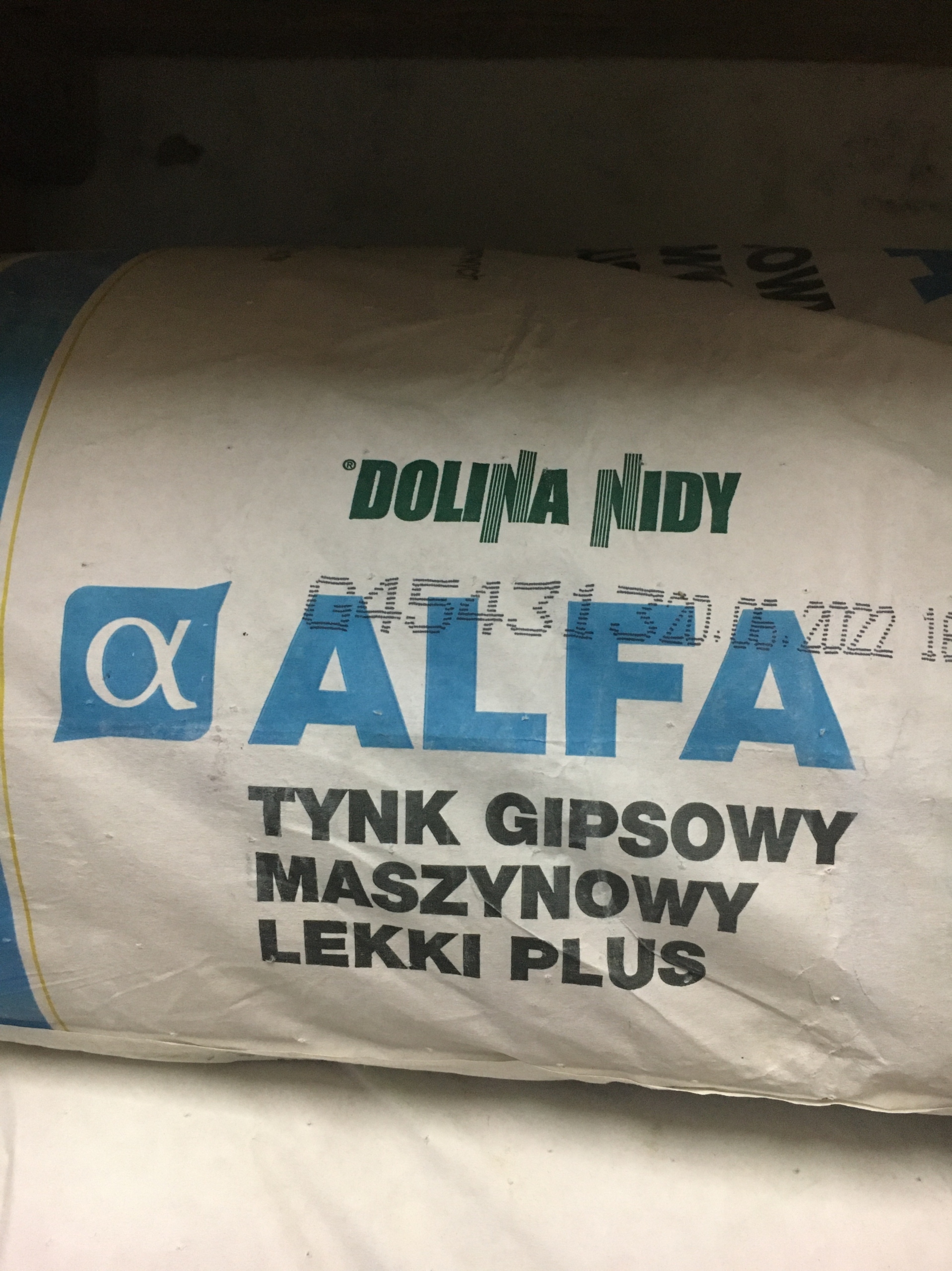 Tynk gipsowy maszy Dolina Nidy Alfa 30 kg | Głowienka | Kup teraz na Allegro Lokalnie