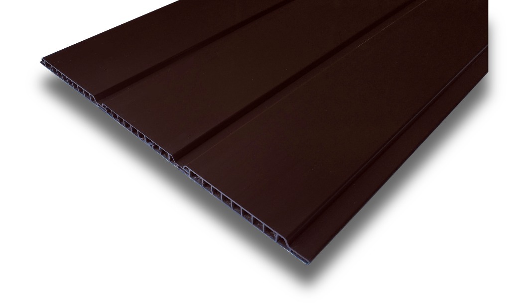 PANELE PANEL PCV brąz PODBITKA dachowa boazeria 6m | Kraków | Kup teraz ...