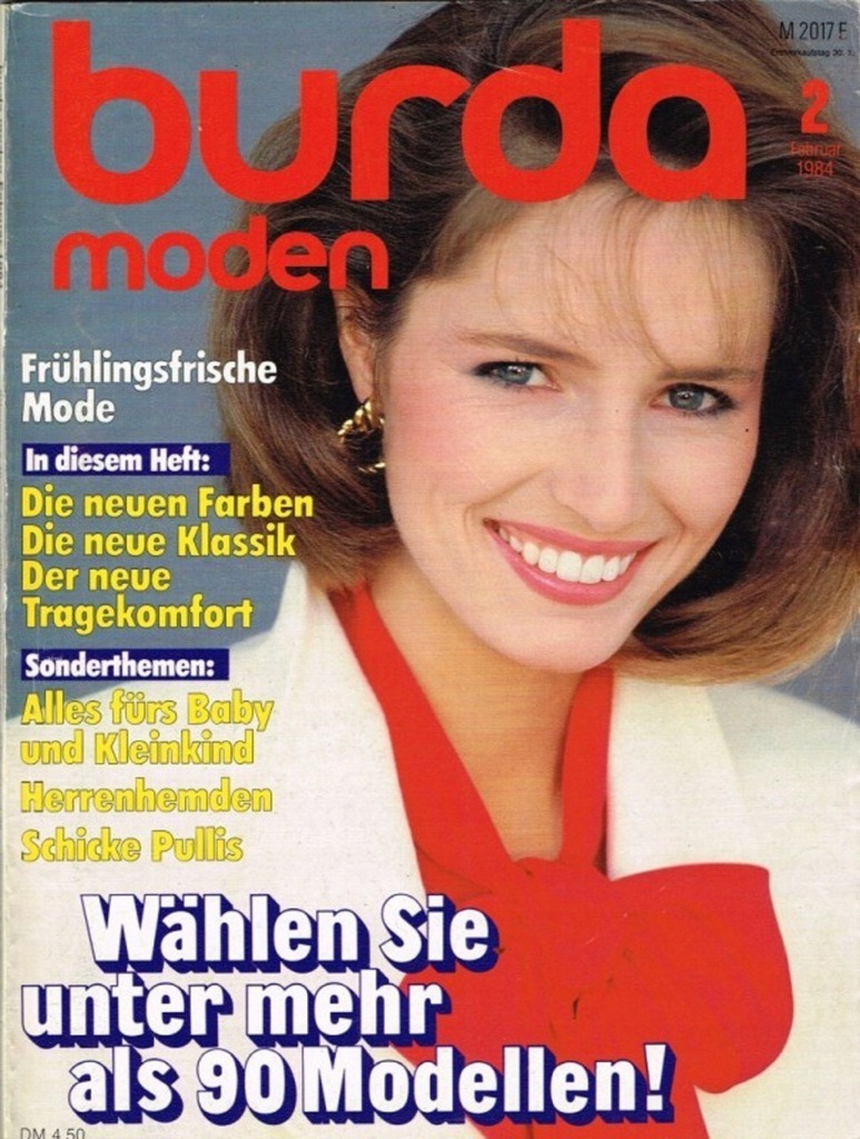 BURDA 2 / 1984 + wykroje | Konin | Kup teraz na Allegro Lokalnie