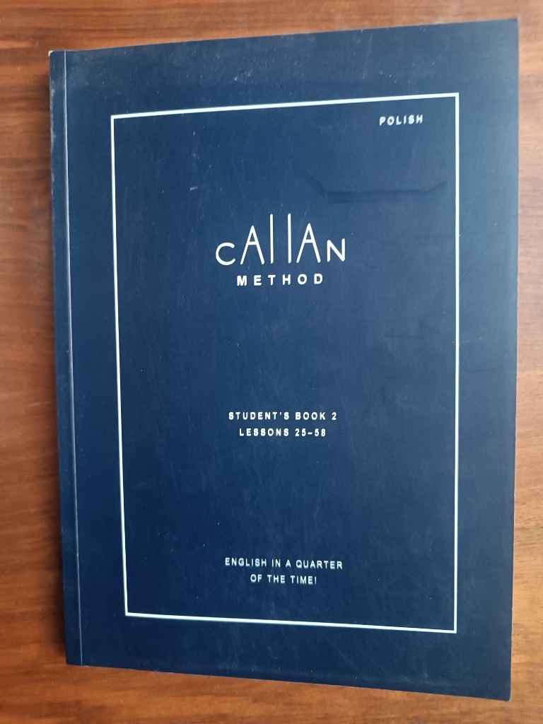 Callan Method Student's book 2 Lessons 25-58 | Poznań | Kup teraz na ...