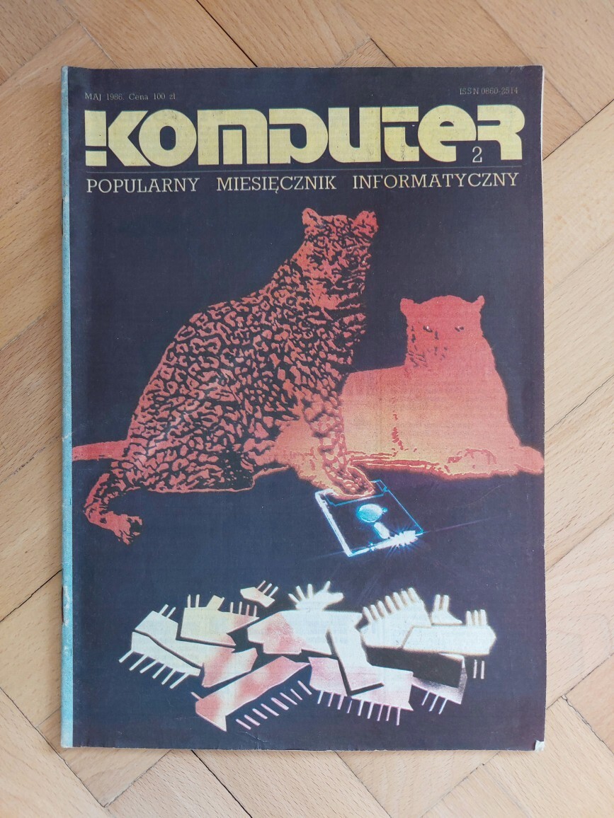 Miesięcznik Komputer nr 2 1986 | Warszawa | Kup teraz na Allegro Lokalnie