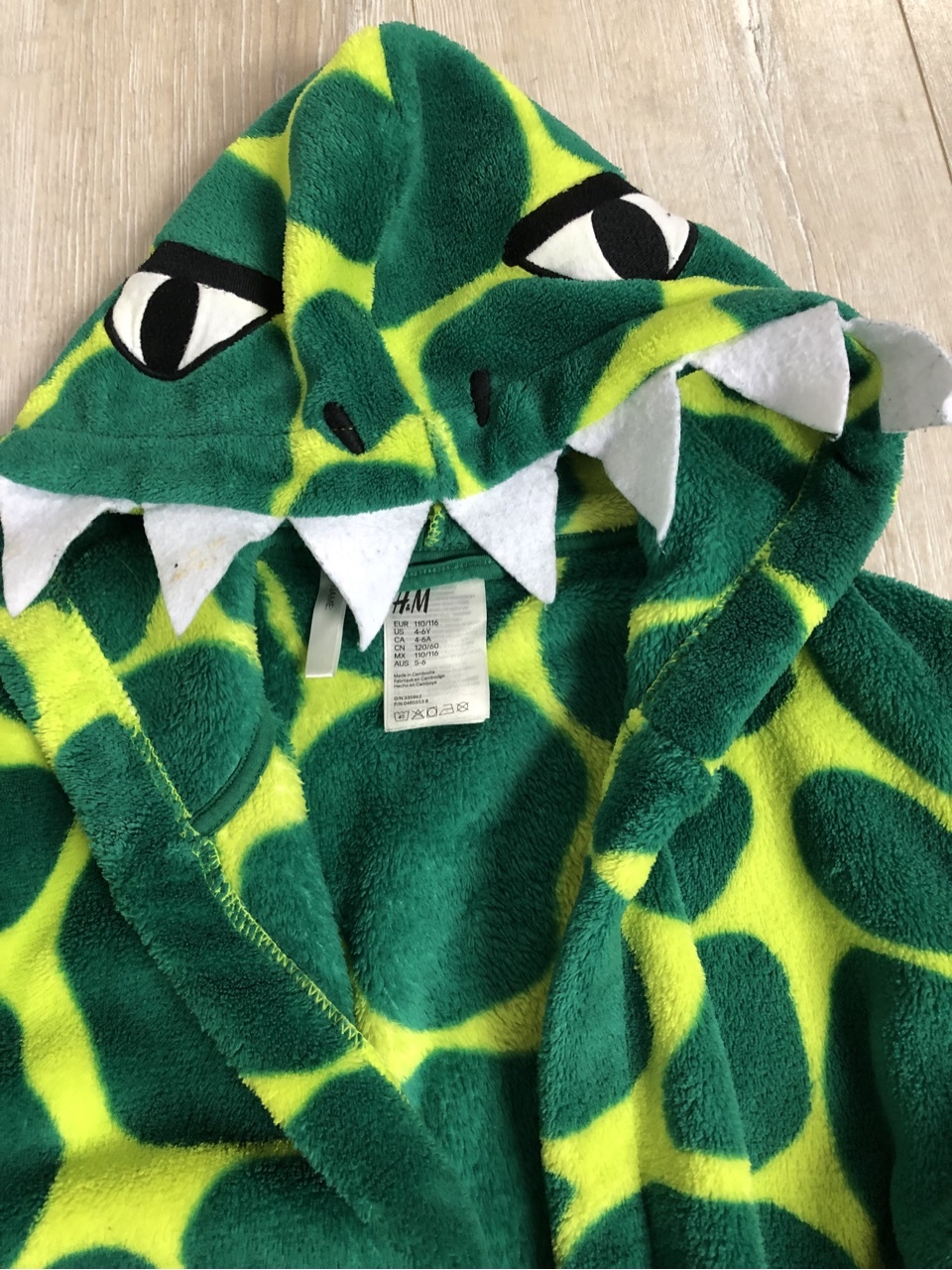H&M szlafrok dinozaur 110/116 | Tychy | Kup teraz na Allegro Lokalnie