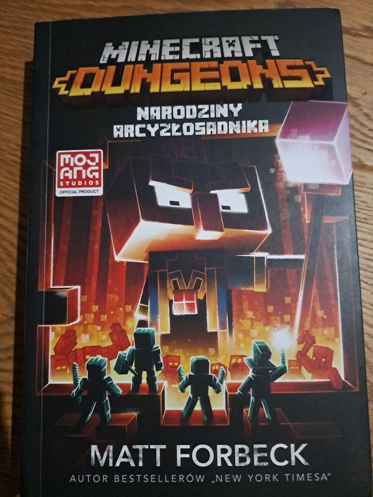 Minecraft Dungeons Narodziny Arcyzłosadnika Matt Forbeck Mojang | Wołów ...