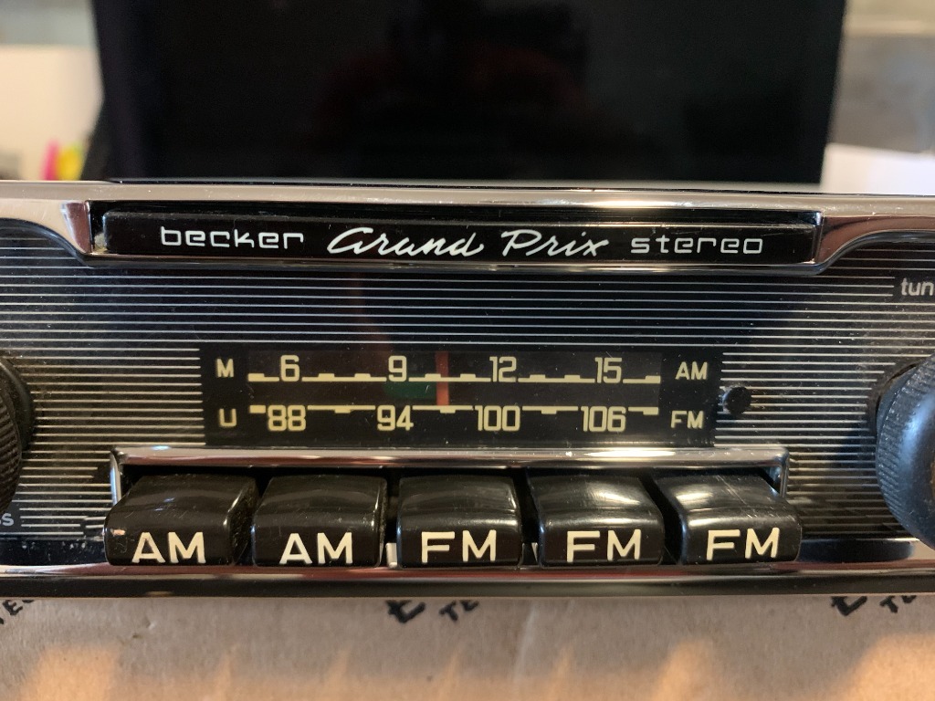 RADIO BECKER GRAND PRIX MERCEDES W 112 , 113 | Świdnik | Ogłoszenie na ...