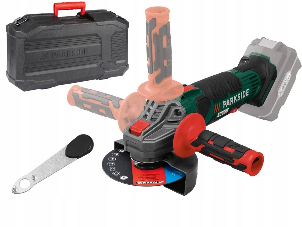 Szlifierka kątowa akumulatorowa Parkside PSWA 20L | Kozienice | Kup ...