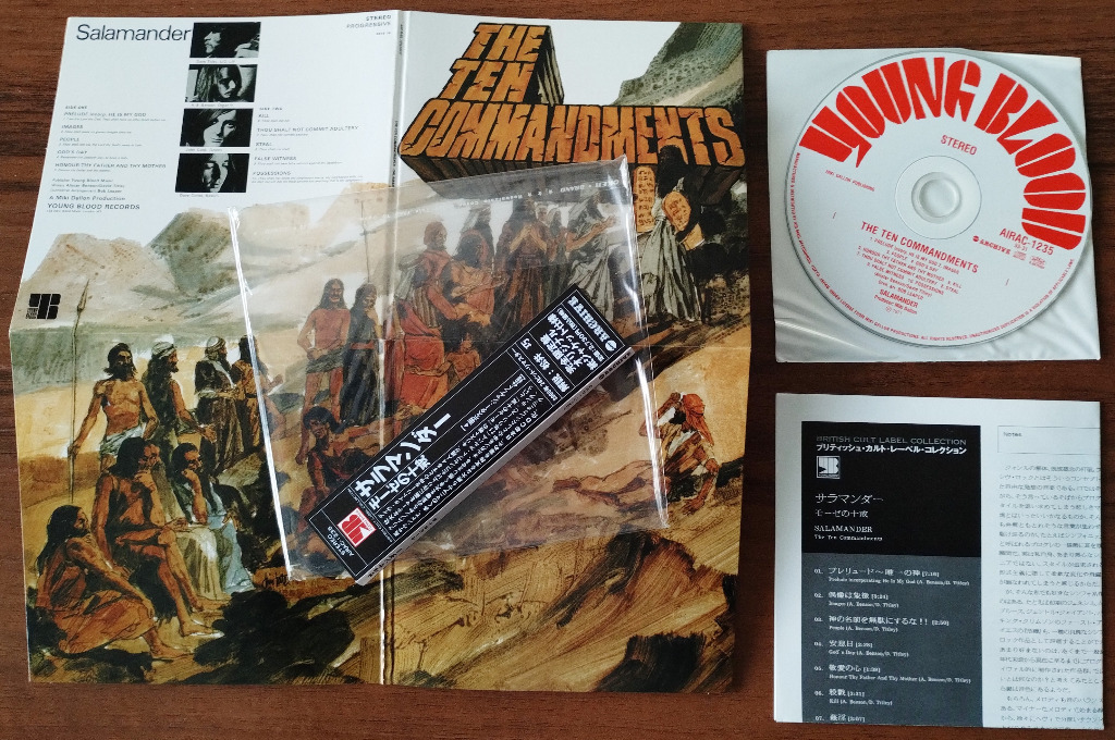 SALAMANDER TEN COMMANDMENTS CD MINI LP REMASTERED | Bydgoszcz | Kup ...