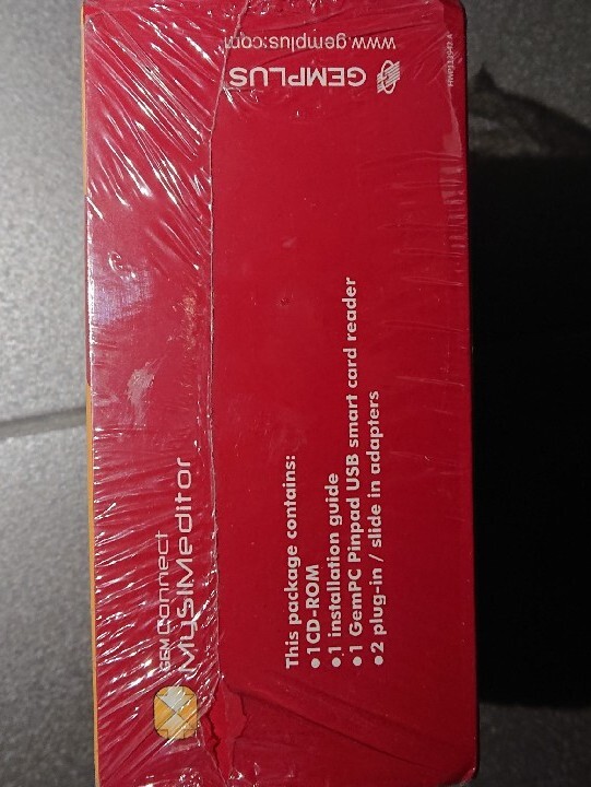 Czytnik Kart SIM GEMPLUS mysimeditor XL NOWY! | Legionowo | Kup teraz ...