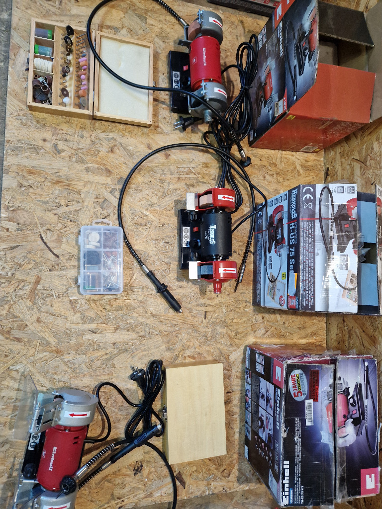 Szlifierka stołowa SET THXG 75 KIT EINHELL dremel | Raszków ...