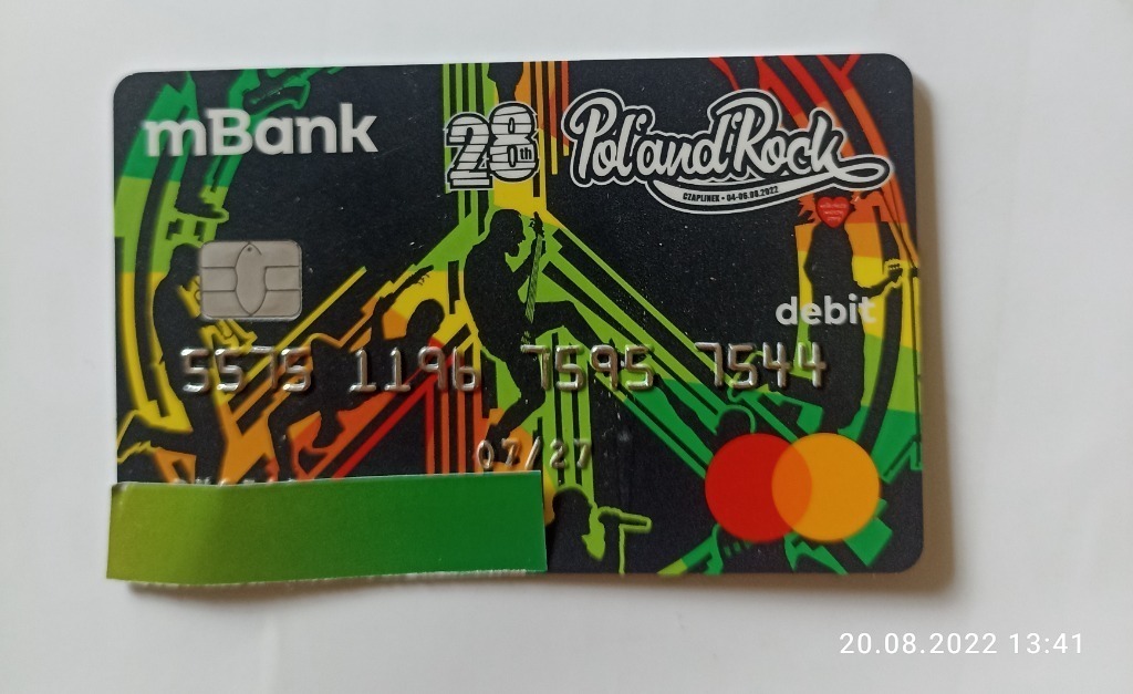 LIMITOWANA NOWA KARTA MBANK 28 POLAND ROCK | Konin | Kup teraz na ...