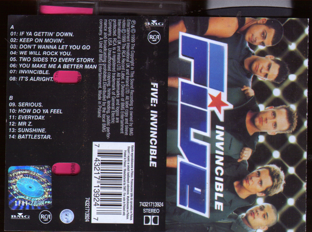 Five - Invincible | NOWA SÓL | Kup teraz na Allegro Lokalnie