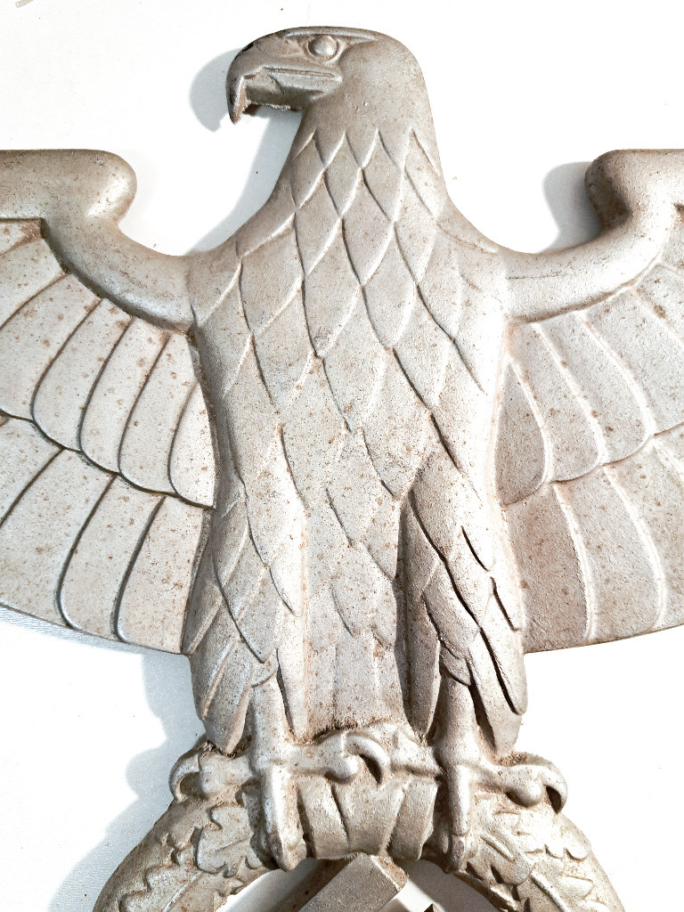 Wielkie godło gapa swastyka orzeł III Rzesza | Katowice | Kup teraz na ...