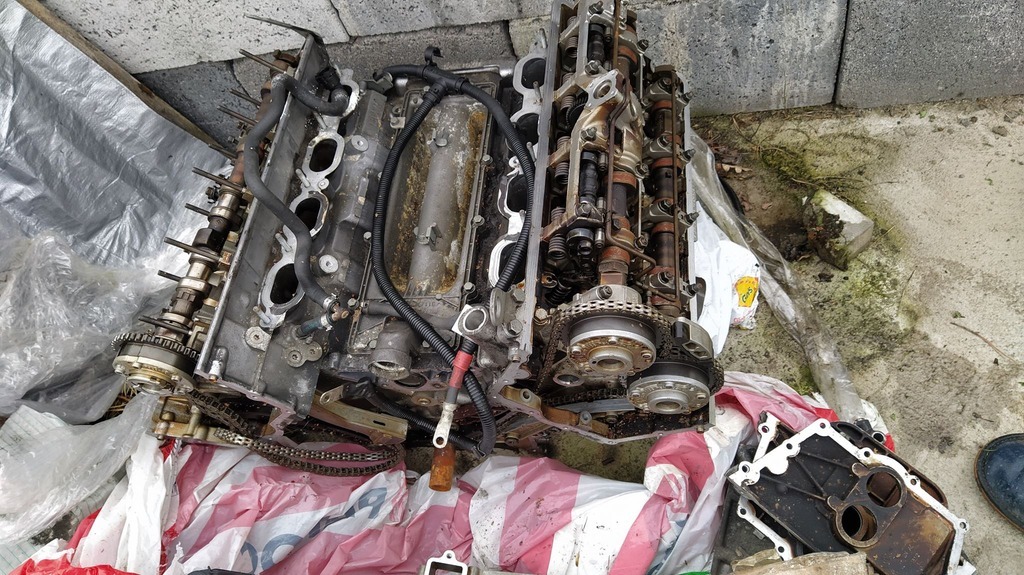 Silnik BMW N62B44 333KM od E63 - słupek | Ruszków Pierwszy | Kup teraz ...