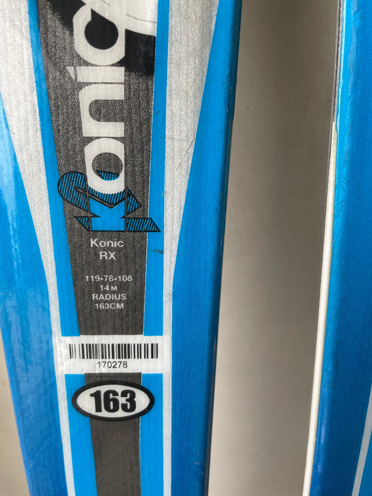 Narty K2 KONIC RX 156 163 R13 R14 119/78/108 | Jelcz-Laskowice ...