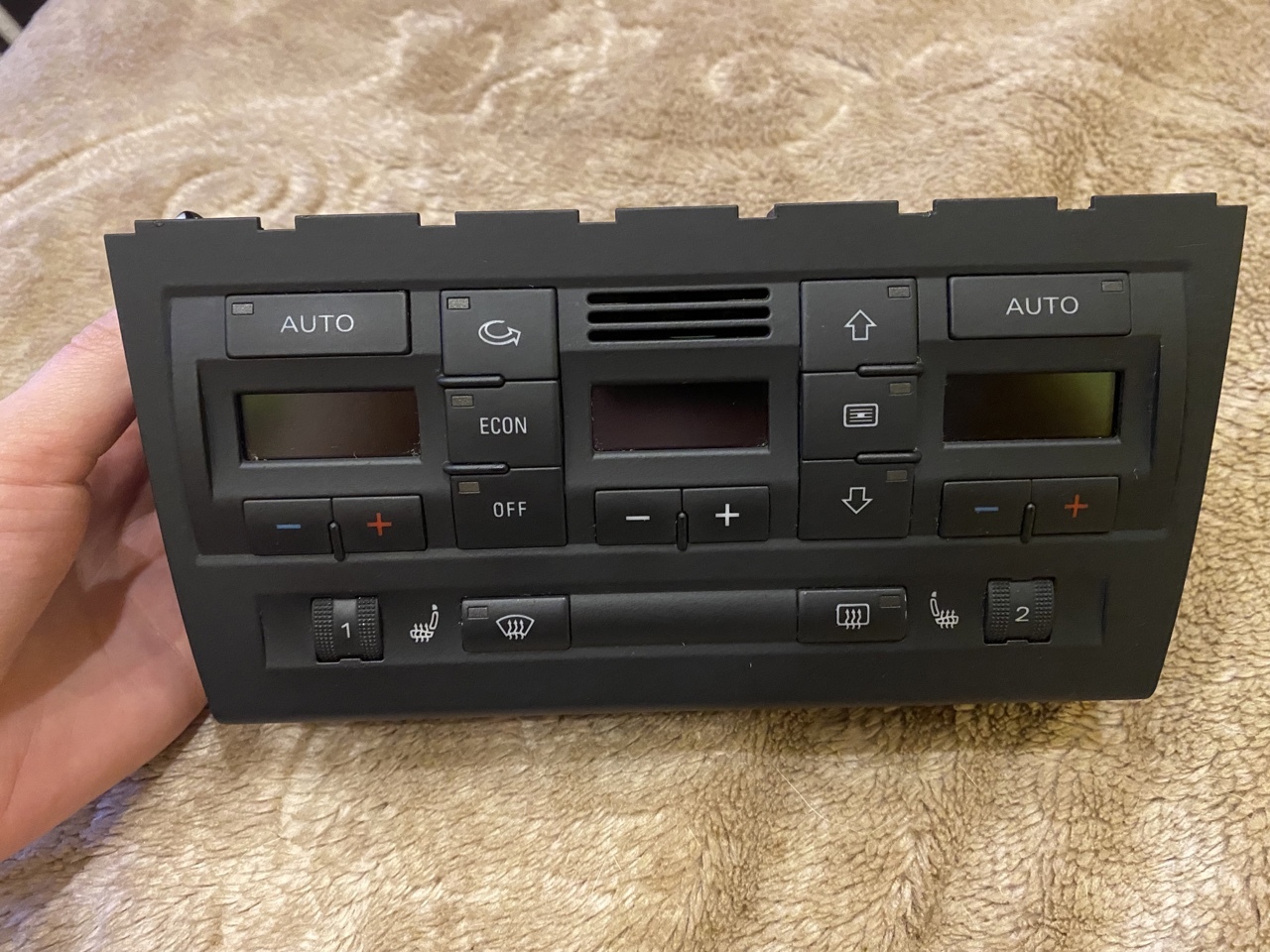 Panel klimatyzacji audi a4 b6 b7 klima climatronik | Białogard | Kup ...