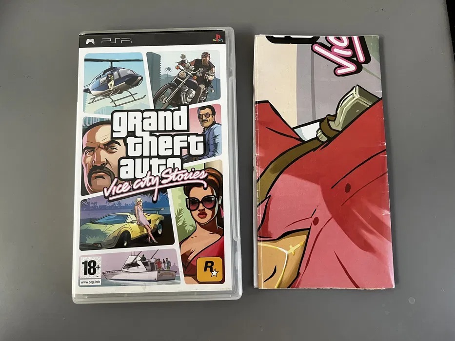 Gra PSP GTA Grand Theft Auto Vice city stories MAP | Bojano | Kup teraz ...