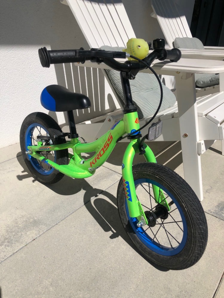 Rowerek biegowy Kross kido 12 zielony aluminiowy | Łódź | Ogłoszenie na ...