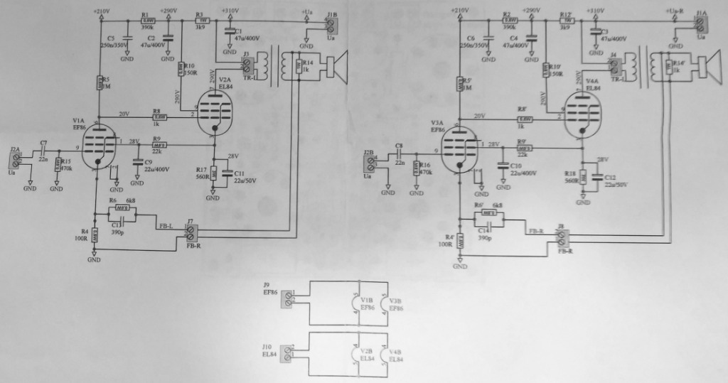 Wzmacniacz lampowy SE EL84 EF86 | warszawa | Kup teraz na Allegro Lokalnie