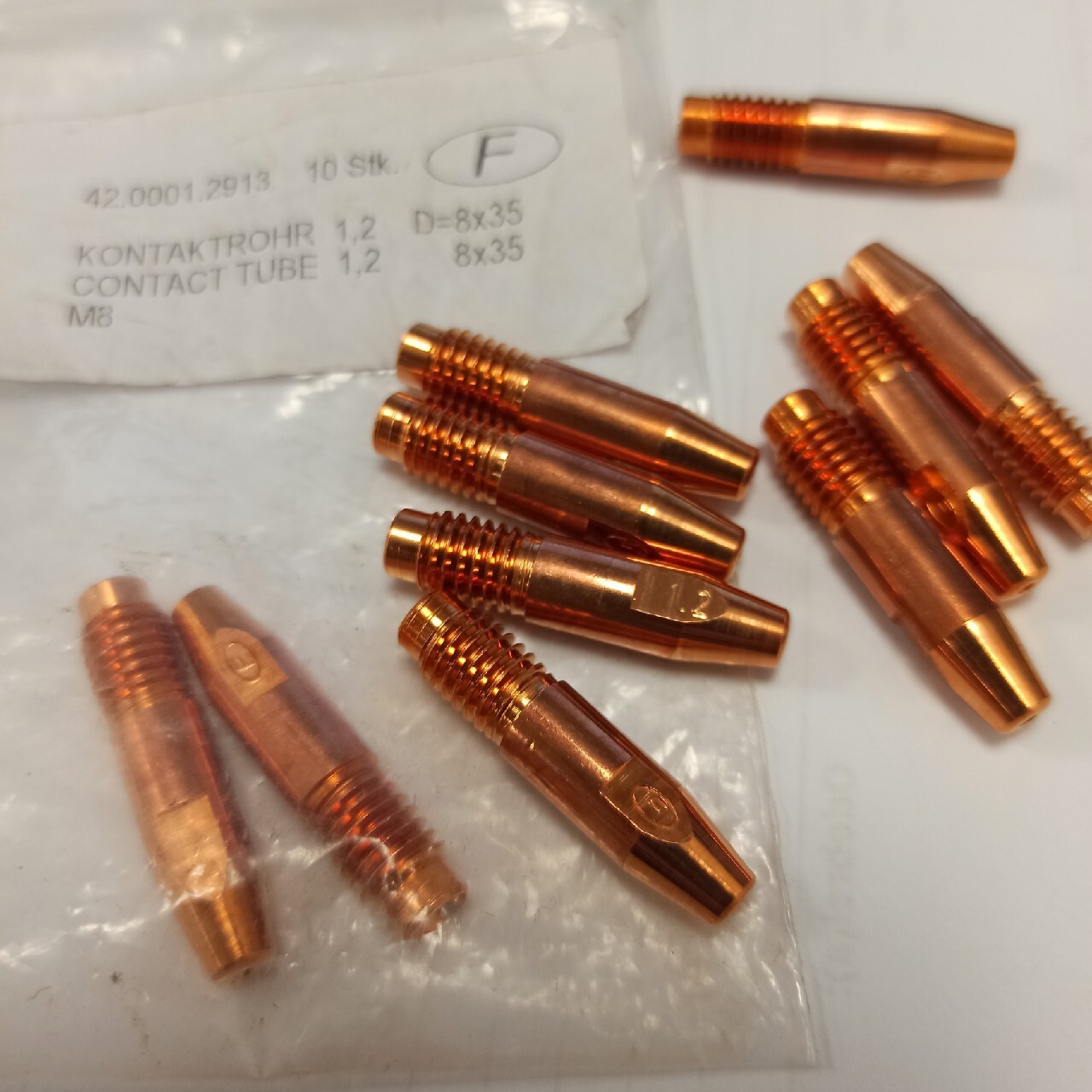 Fronius końcówka prądowa 1 2 M8 42 0001 2913 | Dębica | Kup teraz na ...