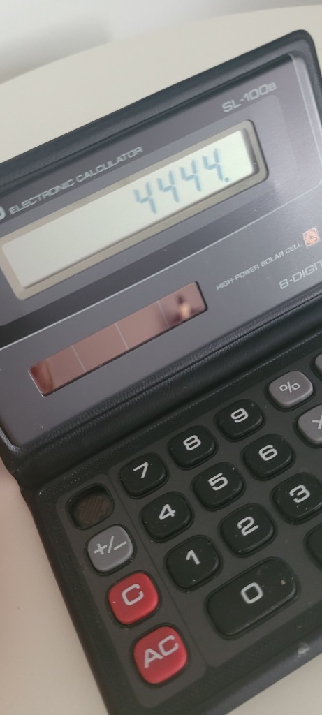 Vintage elektroniczny kalkulator CASIO SL100b 8c | Skwierzyna | Kup ...