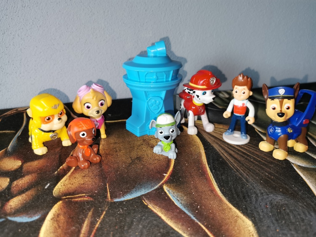 Figurki psi patrol, Rayder, Mini baza psi patrol | smardzów | Kup teraz ...
