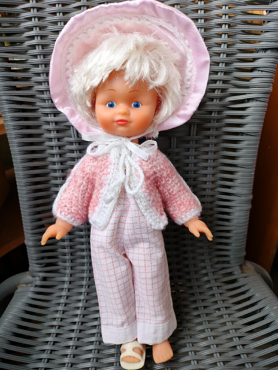 STARA LALKA PRL KRAWAL MAŁA GUMOWA | Czeladź | Kup teraz na Allegro ...