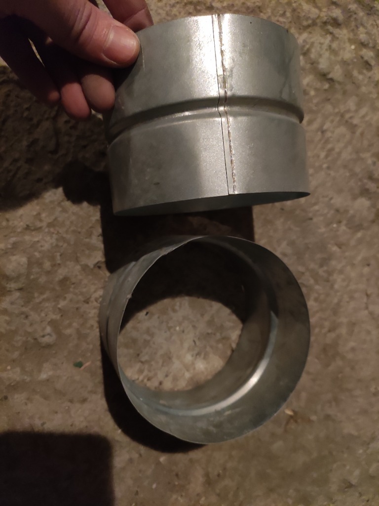 Mufa złączka mufowa wentylacja ocynkowana fi 200 | Iwanowice | Kup teraz na Allegro Lokalnie