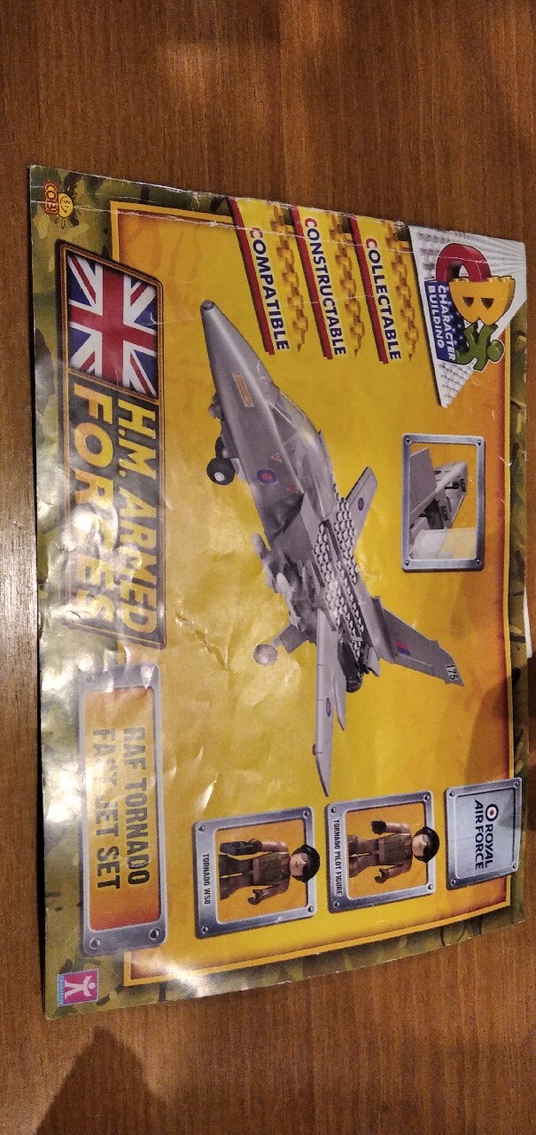 Cobi 2011 RAF Tornado Fast Jet Set Royal Air Force | Świerklany | Kup ...