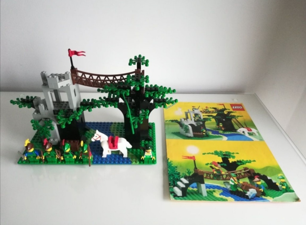 Lego System Castle 6071 Forestmens Crong | Luzino | Kup teraz na ...