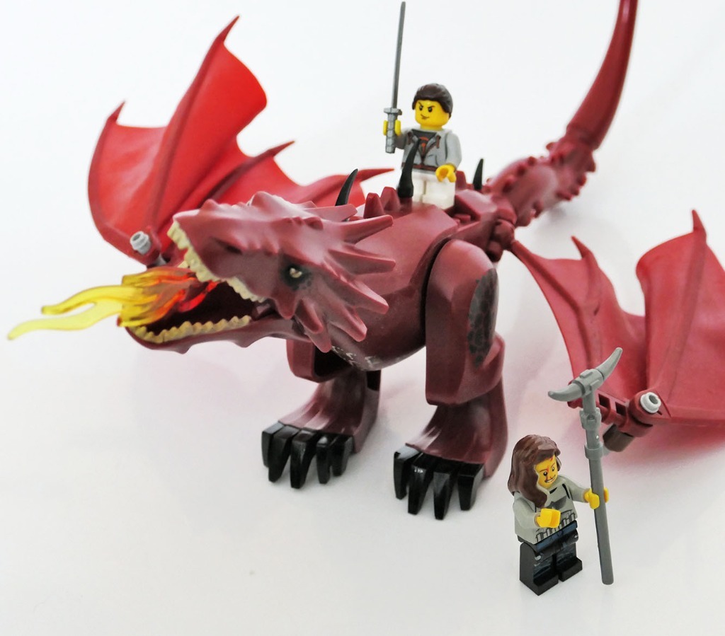 SMOK SMAUG Hobbit 79018 klocki figurki zestaw Lego | Szczecin | Kup ...