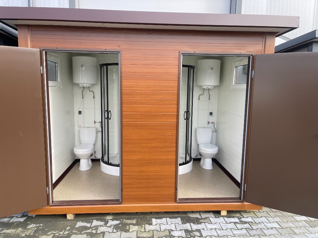 Pawilon sanitarny WC toaleta budka kontener | Mszczonów | Kup teraz na ...
