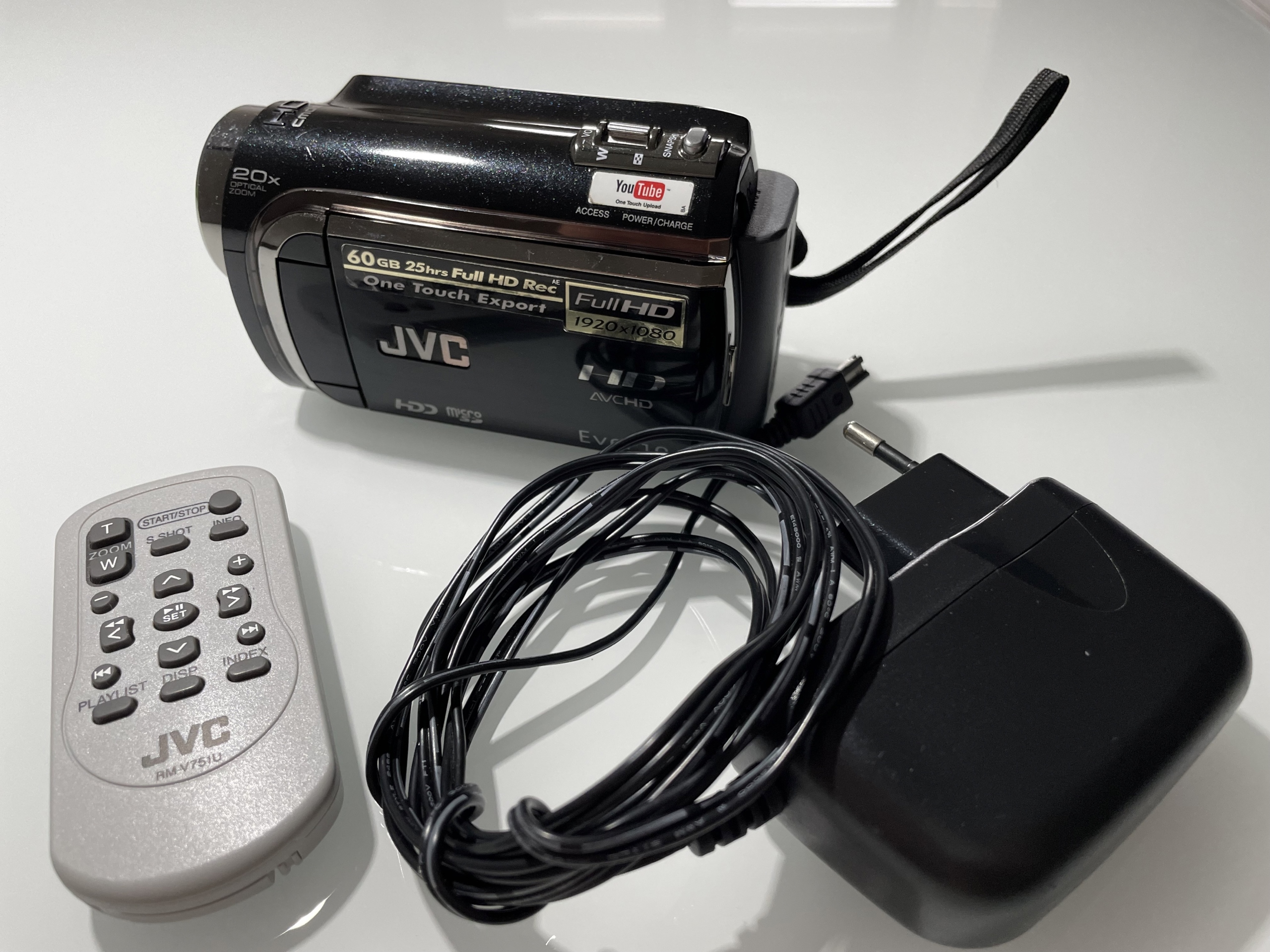 Kamera JVC HD Everio 60GB | Wieluń | Kup teraz na Allegro Lokalnie