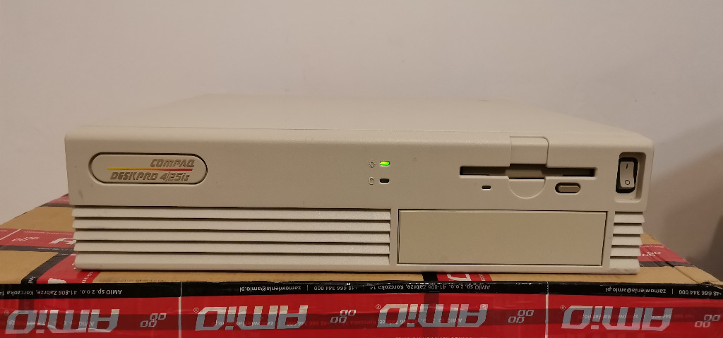Komputer COMPAQ DESKPRO 4/25is 486 | Sosnowiec | Kup teraz na Allegro ...