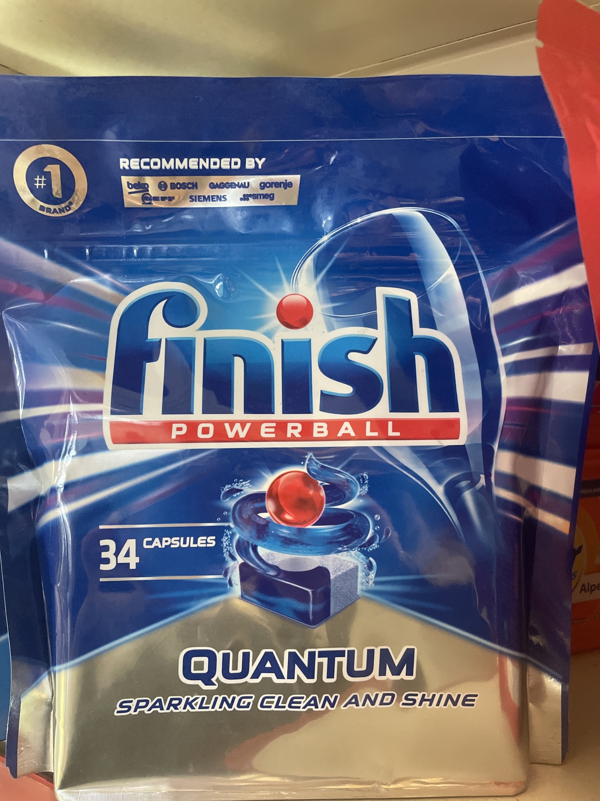 Finish 34 capsules kapsułki do zmywarki | Warszawa | Kup teraz na ...