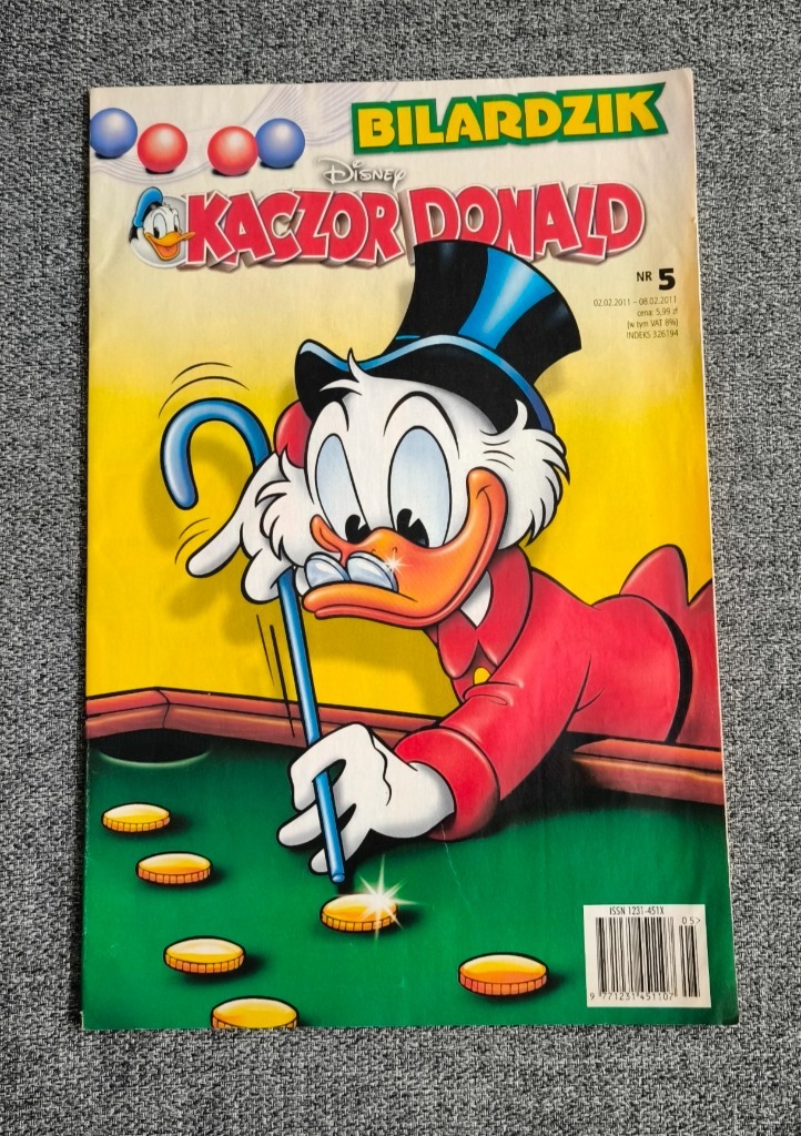 Kaczor Donald czasopismo dla dzieci, komiks nr 5/2011 | Piaseczno | Kup teraz na Allegro Lokalnie