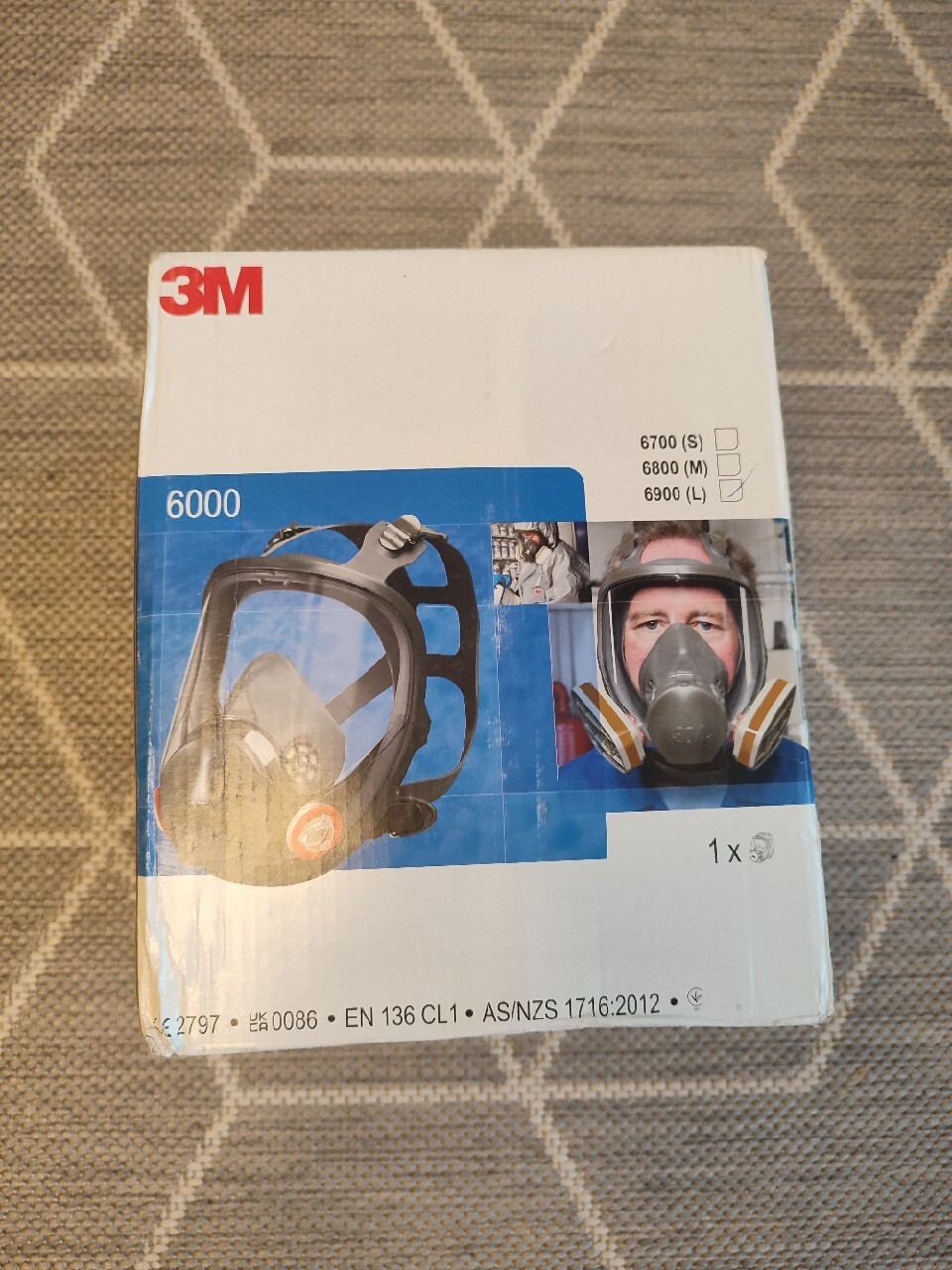 Maska pełnotwarzowa 3M , seria 6000 | Kraków | Kup teraz na Allegro ...