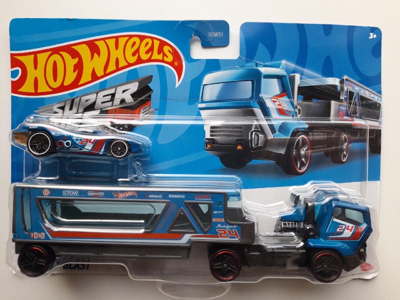 Hot Wheels Super Rigs Highway Blast | Piotrków Tryb. | Kup teraz na ...