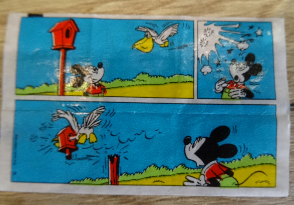 GUMA DONALD HISTORYJKA OBRAZEK vintage PRL | Ostrołęka | Kup teraz na ...