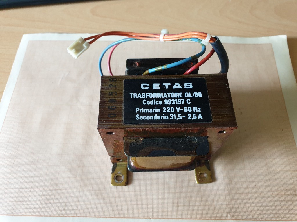 Transformator mocy CETAS OL 80 220 31 5V 2 5A U | Białystok | Kup teraz ...